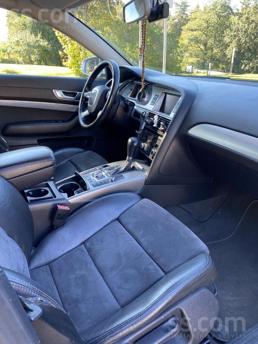 Grey Audi A6 2006 in Riga, with an engine capacity of 2.70 L and mileage of 313 thousand km for 2299 €, photo 8 on AUTOMOTO.COM.LV