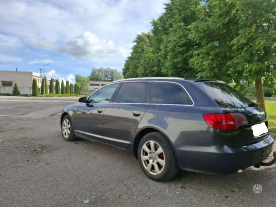 Grey Audi A6 2006 in Marijampole, with an engine capacity of 1.97 L and mileage of 344 thousand km for 2650 €, photo 4 on AUTOMOTO.COM.LV