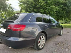 Grey Audi A6 2006 in Marijampole, with an engine capacity of 1.97 L and mileage of 344 thousand km for 2650 €, photo 6 on AUTOMOTO.COM.LV