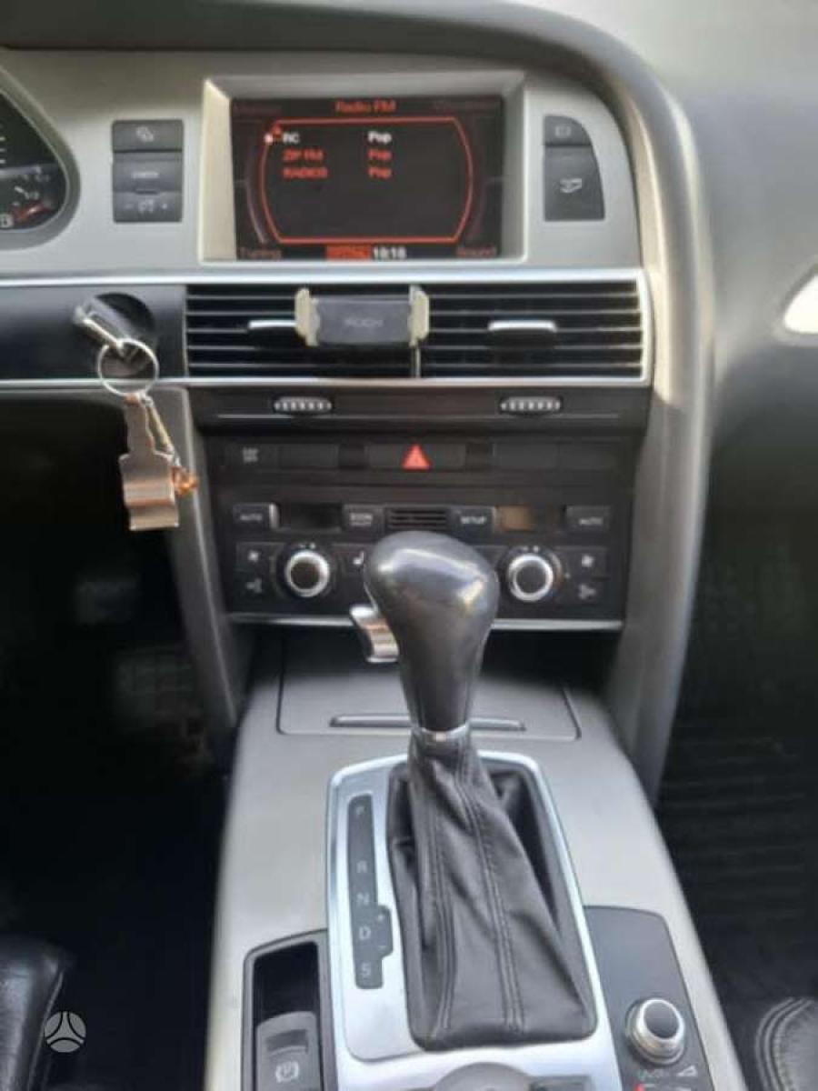 Grey Audi A6 2006 in Marijampole, with an engine capacity of 1.97 L and mileage of 344 thousand km for 2650 €, photo 9 on AUTOMOTO.COM.LV