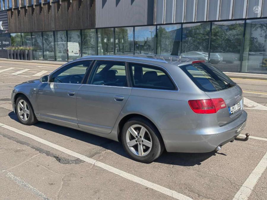 Grey Audi A6 2006 in Vilnius, with an engine capacity of 3.00 L and mileage of 387 thousand km for 2850 €, photo 3 on AUTOMOTO.COM.LV