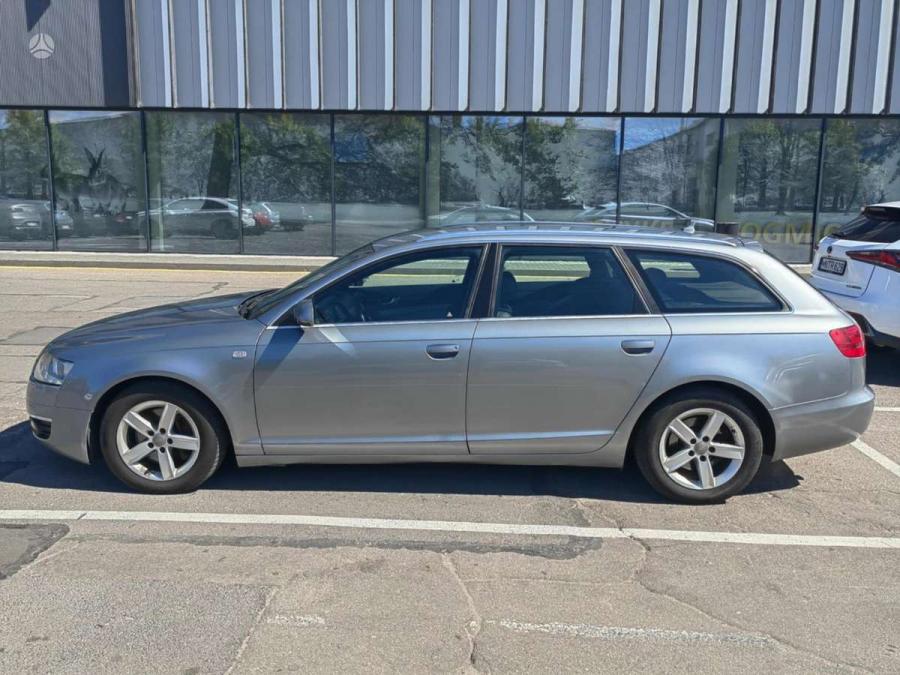 Grey Audi A6 2006 in Vilnius, with an engine capacity of 3.00 L and mileage of 387 thousand km for 2850 €, photo 9 on AUTOMOTO.COM.LV
