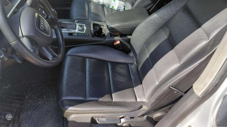 Grey Audi A6 2006 in Vilnius, with an engine capacity of 2.97 L and mileage of 457 thousand km for 1500 €, photo 11 on AUTOMOTO.COM.LV