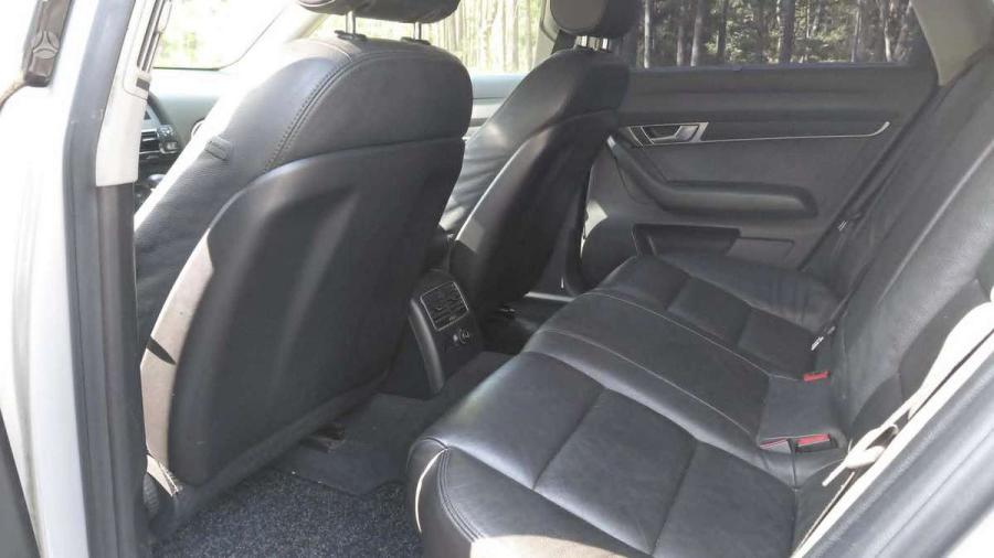 Grey Audi A6 2006 in Vilnius, with an engine capacity of 2.97 L and mileage of 457 thousand km for 1500 €, photo 12 on AUTOMOTO.COM.LV