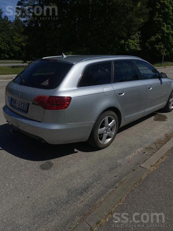Grey Audi A6 2006 in Riga, with an engine capacity of 2.70 L and mileage of 313 thousand km for 2299 €, photo 2 on AUTOMOTO.COM.LV