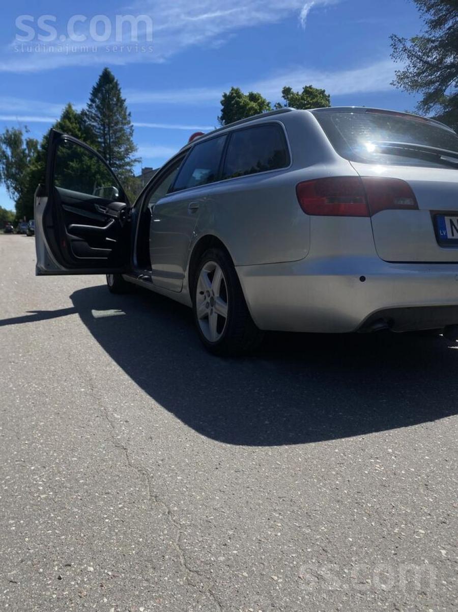 Grey Audi A6 2006 in Riga, with an engine capacity of 2.70 L and mileage of 313 thousand km for 2299 €, photo 4 on AUTOMOTO.COM.LV