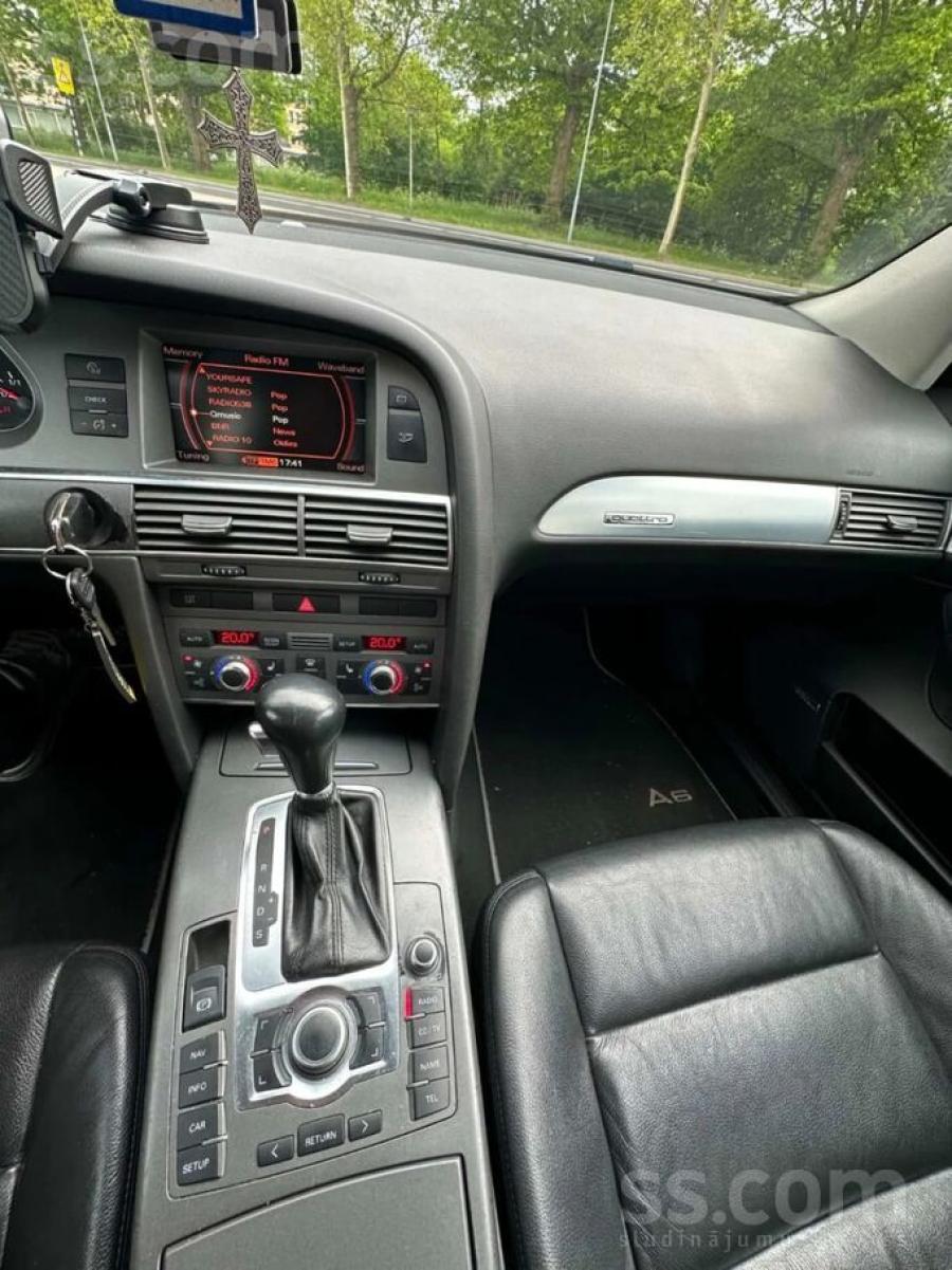Pelēks Audi A6 2006 Tukums, ar dzinēja tilpumu 3.00 L un nobraukumu 345 tūkst. km par 4000 €, foto 7 vietnē AUTOMOTO.COM.LV