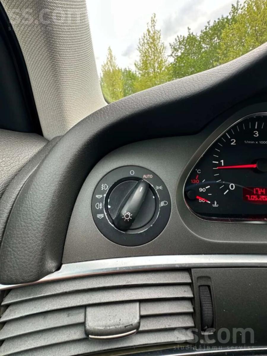 Pelēks Audi A6 2006 Tukums, ar dzinēja tilpumu 3.00 L un nobraukumu 345 tūkst. km par 4000 €, foto 18 vietnē AUTOMOTO.COM.LV