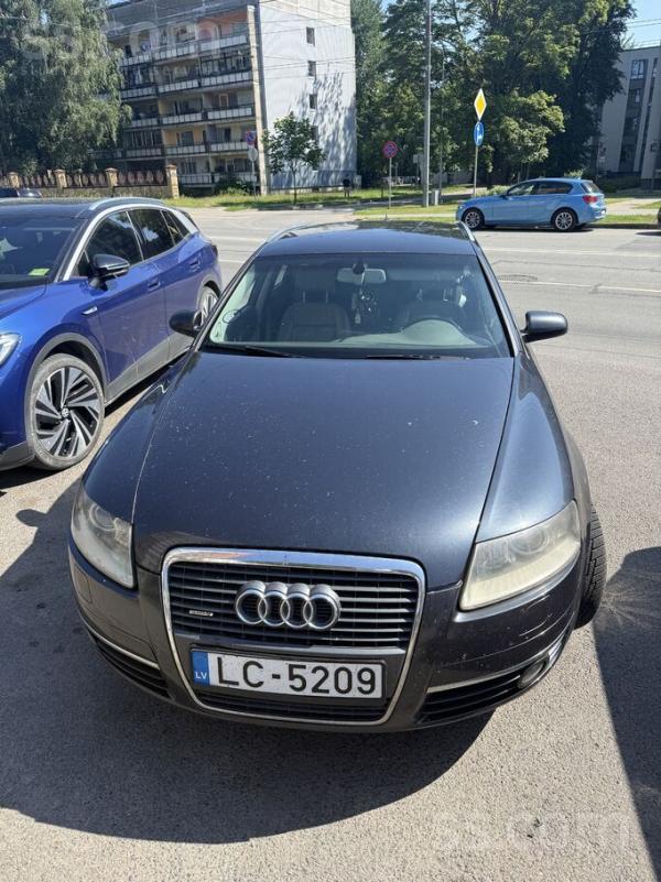 Grey Audi A6 2006 in Riga, with an engine capacity of 3.00 L and mileage of 355 thousand km for 1600 €, photo 2 on AUTOMOTO.COM.LV
