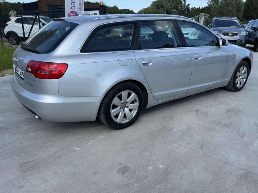 Grey Audi A6 2006 in Alytus, with an engine capacity of 2.70 L and mileage of 332 thousand km for 2499 €, photo 5 on AUTOMOTO.COM.LV