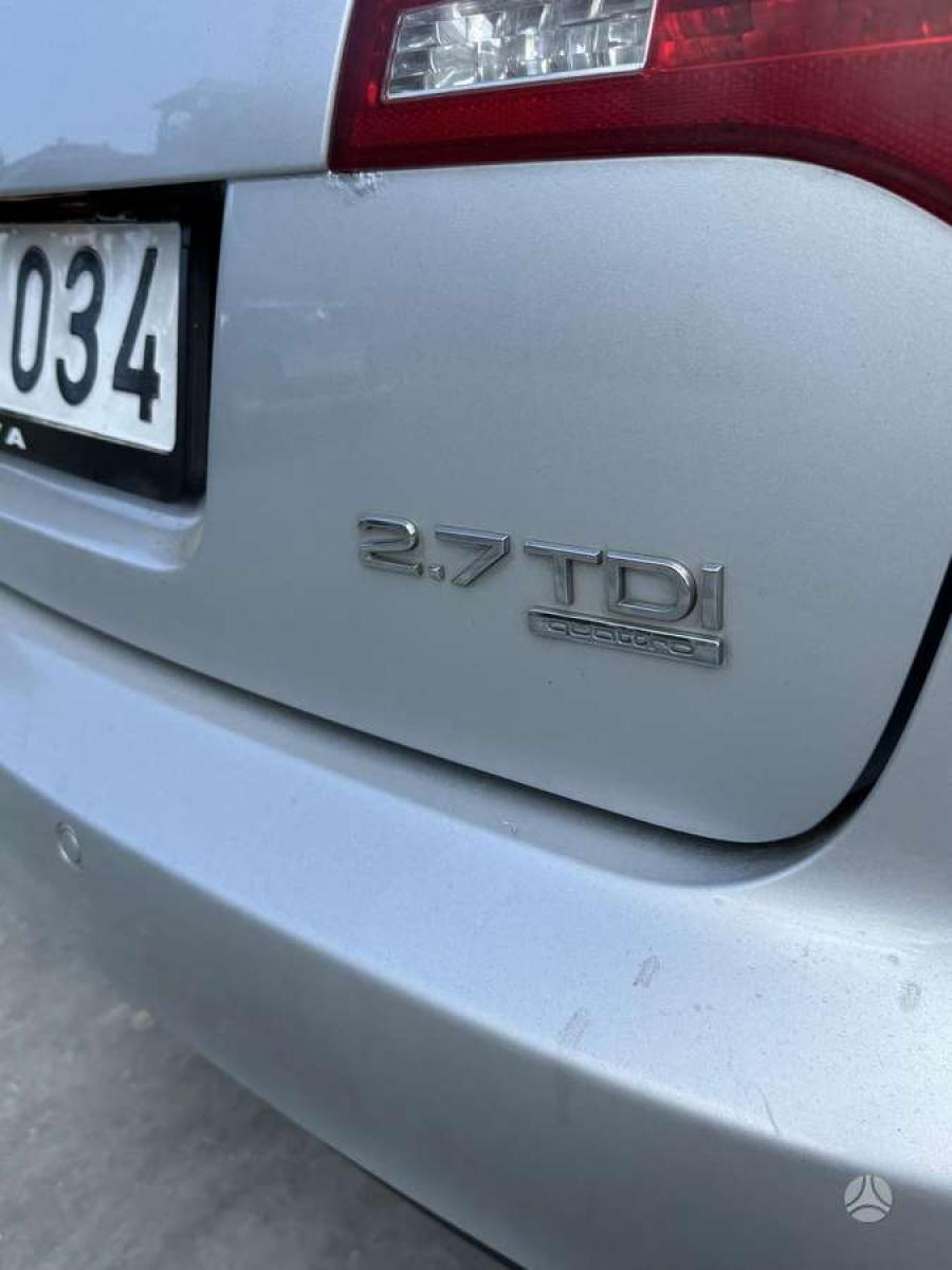 Grey Audi A6 2006 in Alytus, with an engine capacity of 2.70 L and mileage of 332 thousand km for 2499 €, photo 6 on AUTOMOTO.COM.LV