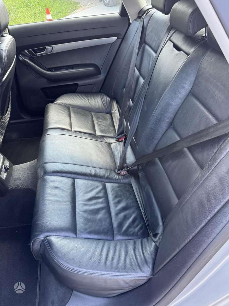 Grey Audi A6 2006 in Alytus, with an engine capacity of 2.70 L and mileage of 332 thousand km for 2499 €, photo 11 on AUTOMOTO.COM.LV