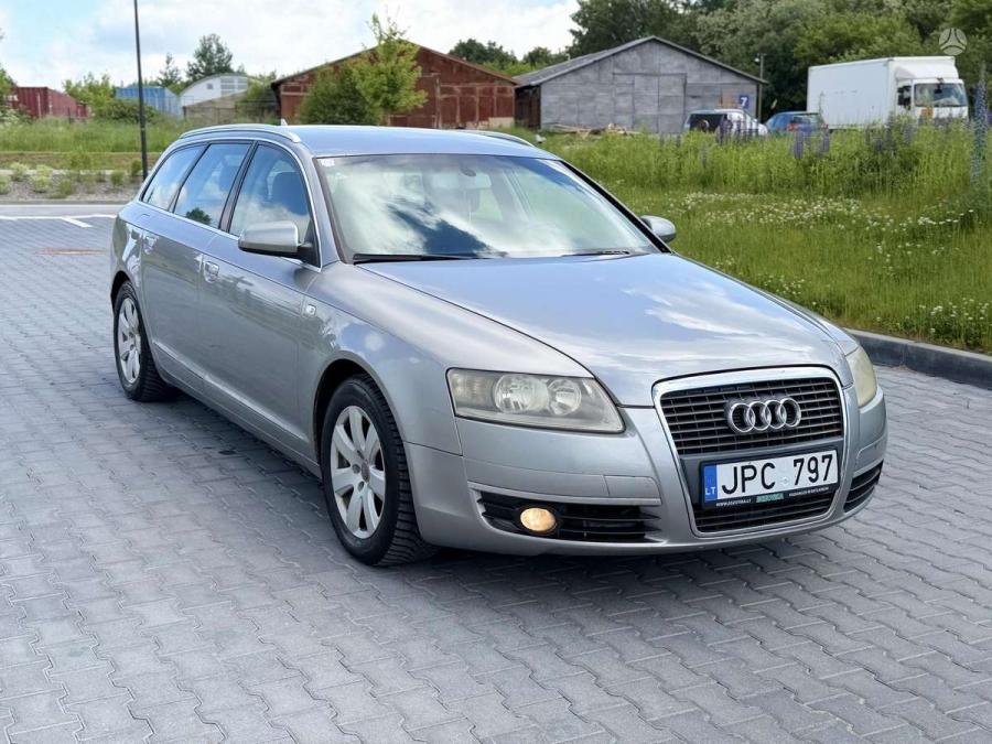 Pelēks Audi A6 2006 Viļņa, ar dzinēja tilpumu 2.70 L un nobraukumu 305 tūkst. km par 1650 €, foto 1 vietnē AUTOMOTO.COM.LV