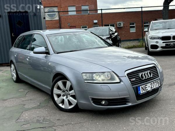 Grey Audi A6 2006 in Riga, with an engine capacity of 3.00 L and mileage of 348 thousand km for 3490 €, photo 2 on AUTOMOTO.COM.LV