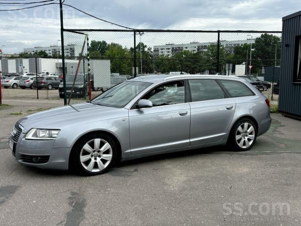 Grey Audi A6 2006 in Riga, with an engine capacity of 3.00 L and mileage of 348 thousand km for 3490 €, photo 4 on AUTOMOTO.COM.LV