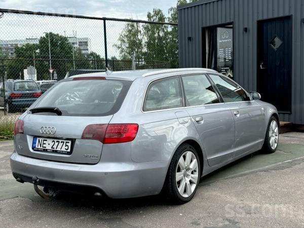 Grey Audi A6 2006 in Riga, with an engine capacity of 3.00 L and mileage of 348 thousand km for 3490 €, photo 6 on AUTOMOTO.COM.LV