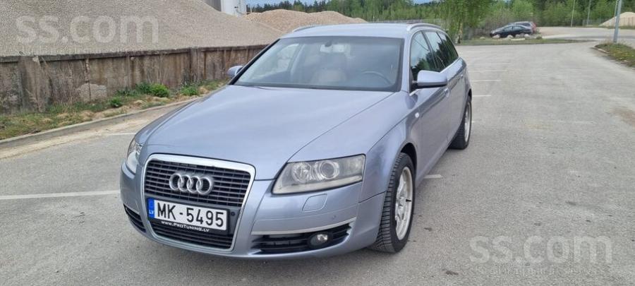 Pelēks Audi A6 2006 Daugavpils, ar dzinēja tilpumu 3.00 L un nobraukumu 429 tūkst. km par 2250 €, foto 1 vietnē AUTOMOTO.COM.LV
