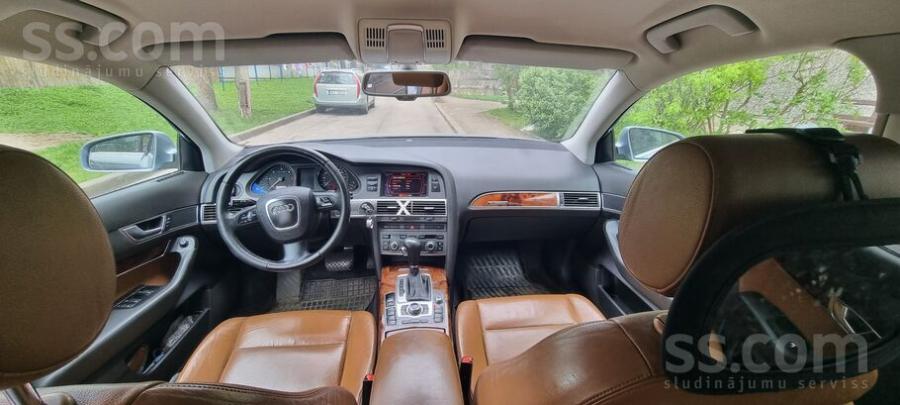 Pelēks Audi A6 2006 Daugavpils, ar dzinēja tilpumu 3.00 L un nobraukumu 429 tūkst. km par 2250 €, foto 8 vietnē AUTOMOTO.COM.LV