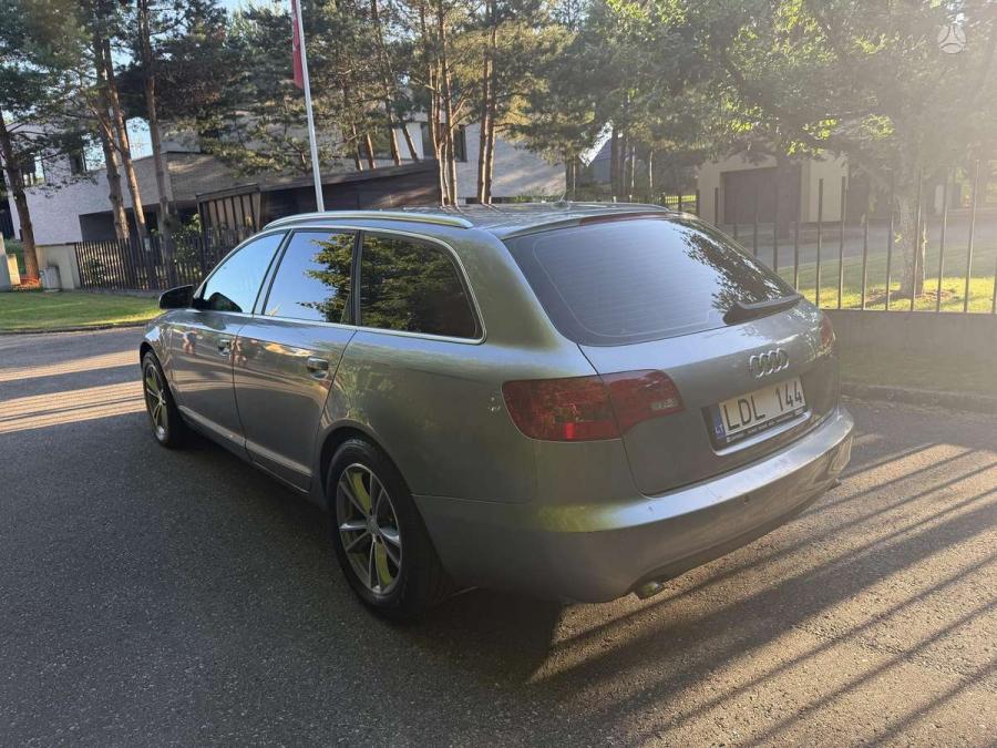 Grey Audi A6 2006 in Vilnius, with an engine capacity of 2.70 L and mileage of 370 thousand km for 4000 €, photo 10 on AUTOMOTO.COM.LV