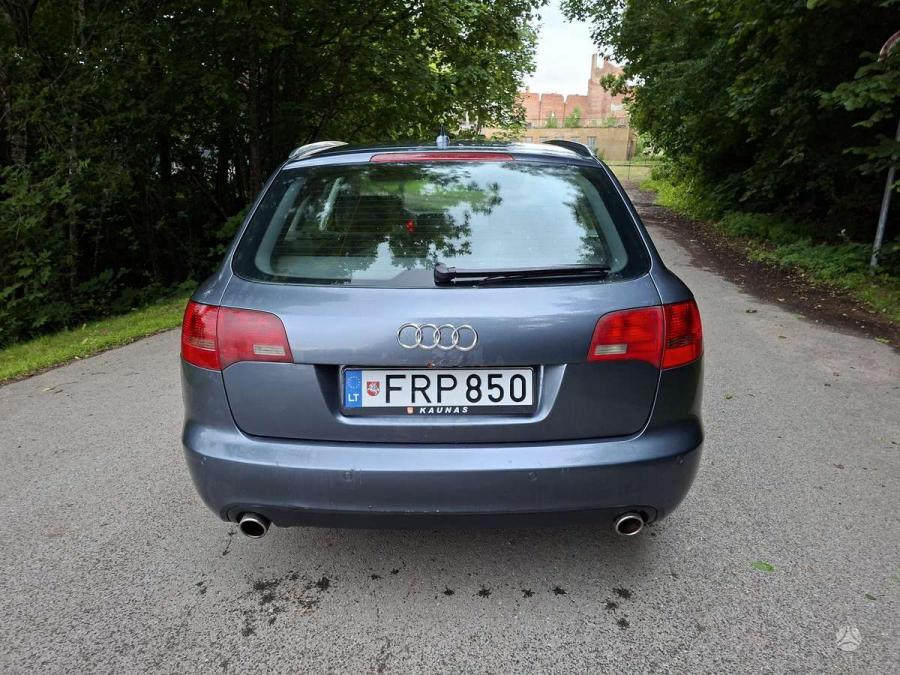 Pelēks Audi A6 2006 Kėdainiai, ar dzinēja tilpumu 2.40 L un nobraukumu 450 tūkst. km par 1750 €, foto 6 vietnē AUTOMOTO.COM.LV