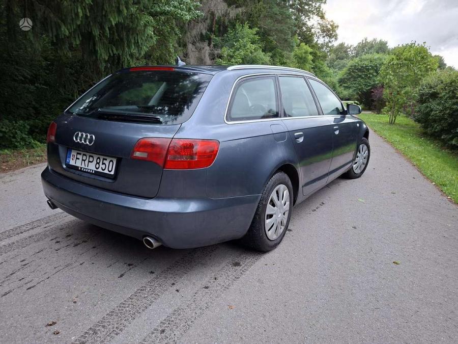 Pelēks Audi A6 2006 Kėdainiai, ar dzinēja tilpumu 2.40 L un nobraukumu 450 tūkst. km par 1750 €, foto 10 vietnē AUTOMOTO.COM.LV