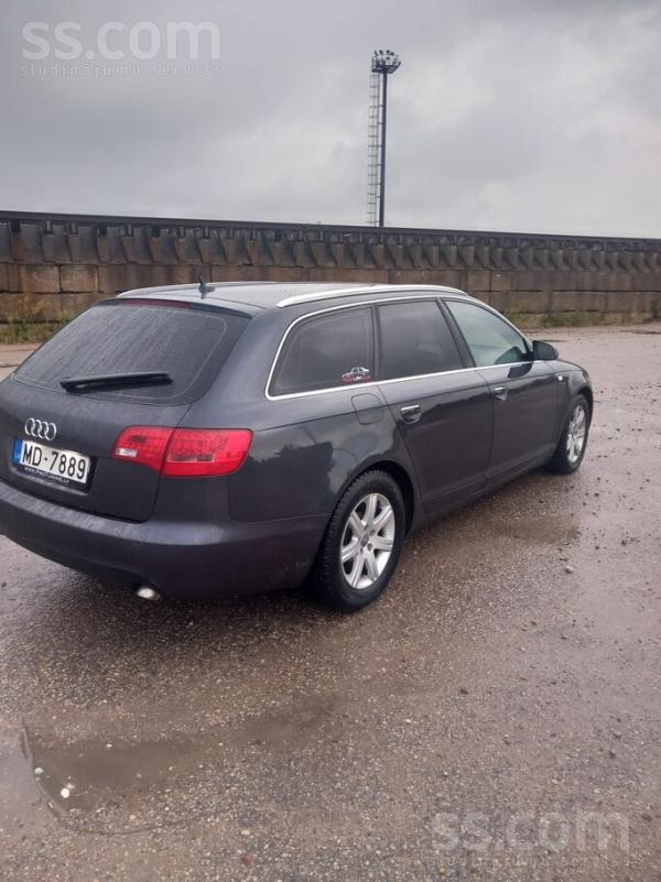 Grey Audi A6 2006 in Saldus, with an engine capacity of 2.70 L and mileage of 365 thousand km for 2000 €, photo 4 on AUTOMOTO.COM.LV