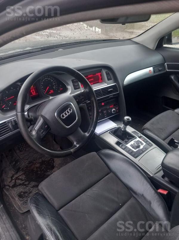 Grey Audi A6 2006 in Saldus, with an engine capacity of 2.70 L and mileage of 365 thousand km for 2000 €, photo 6 on AUTOMOTO.COM.LV