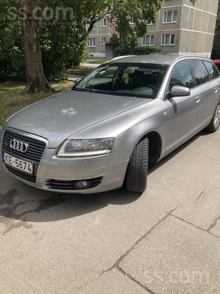 Grey Audi A6 2006 in Riga, with an engine capacity of 2.00 L and mileage of 458 thousand km for 1650 €, photo 3 on AUTOMOTO.COM.LV