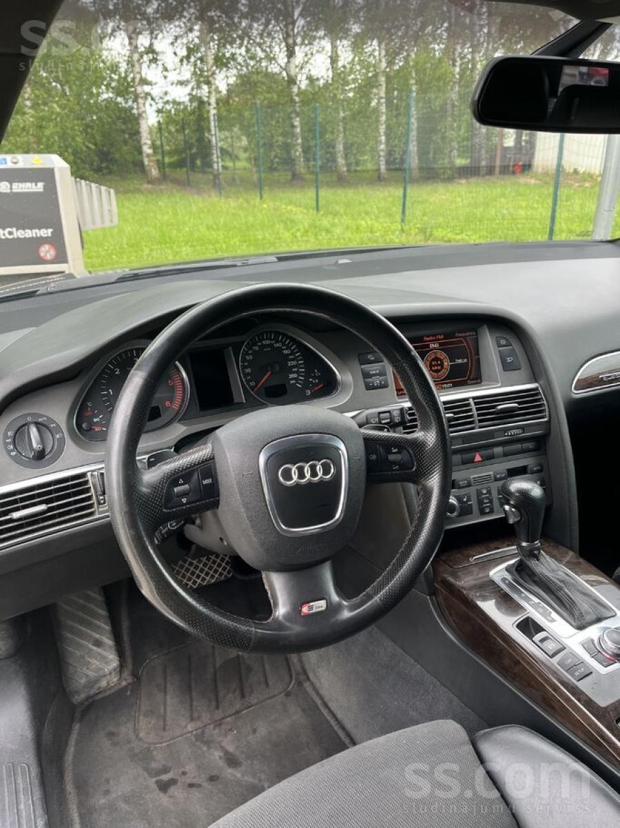 Pelēks Audi A6 2006 Rēzekne, ar dzinēja tilpumu 3.00 L un nobraukumu 406 tūkst. km par 2590 €, foto 8 vietnē AUTOMOTO.COM.LV
