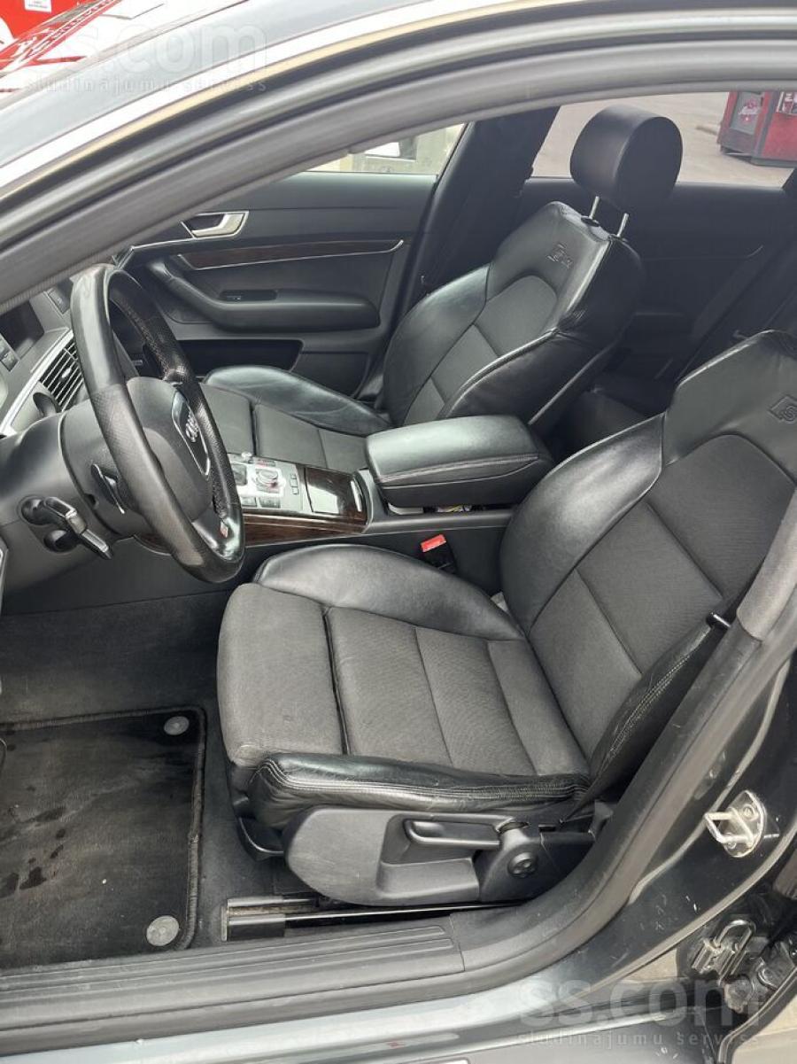 Pelēks Audi A6 2006 Rēzekne, ar dzinēja tilpumu 3.00 L un nobraukumu 406 tūkst. km par 2590 €, foto 9 vietnē AUTOMOTO.COM.LV