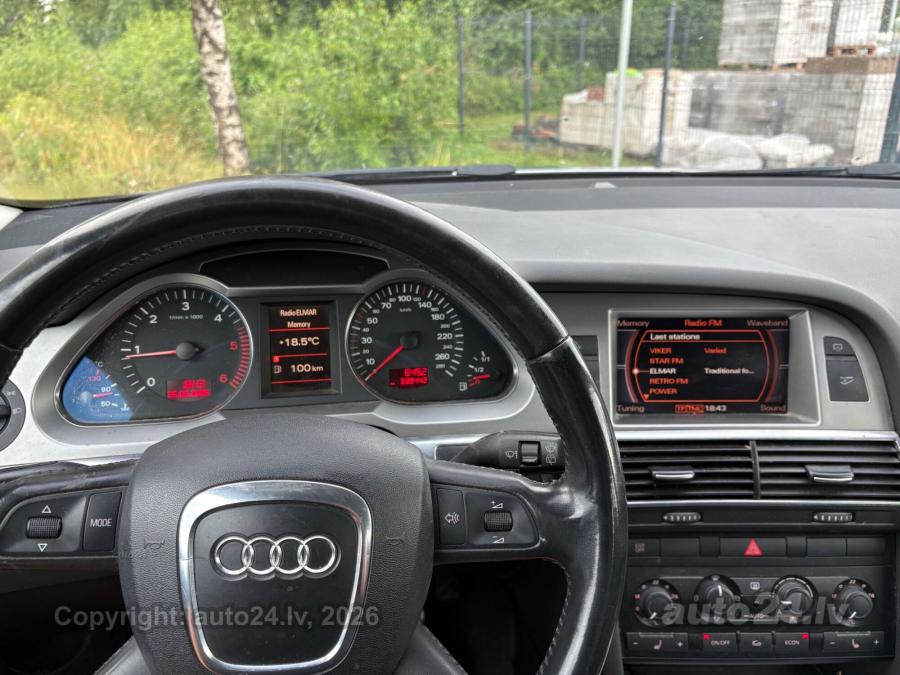 Pelēks Audi A6 2006 Rapla, ar dzinēja tilpumu 2.00 L un nobraukumu 339 tūkst. km par 1600 €, foto 12 vietnē AUTOMOTO.COM.LV