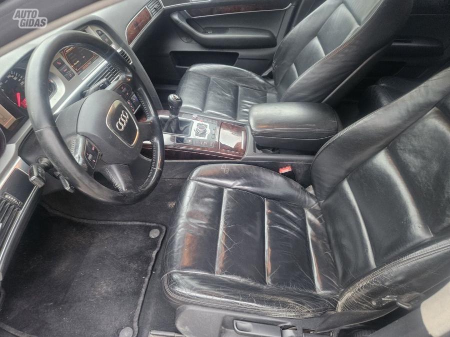 Grey Audi A6 2006 in Jonava, with an engine capacity of 2.00 L and mileage of 410 thousand km for 2900 €, photo 11 on AUTOMOTO.COM.LV