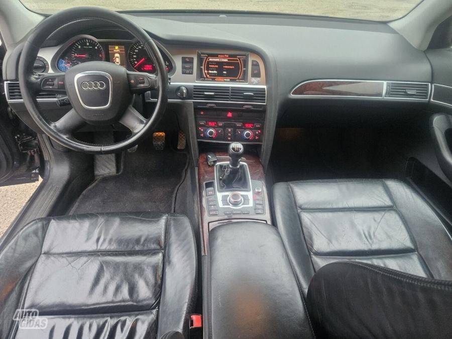 Grey Audi A6 2006 in Jonava, with an engine capacity of 2.00 L and mileage of 410 thousand km for 2900 €, photo 13 on AUTOMOTO.COM.LV