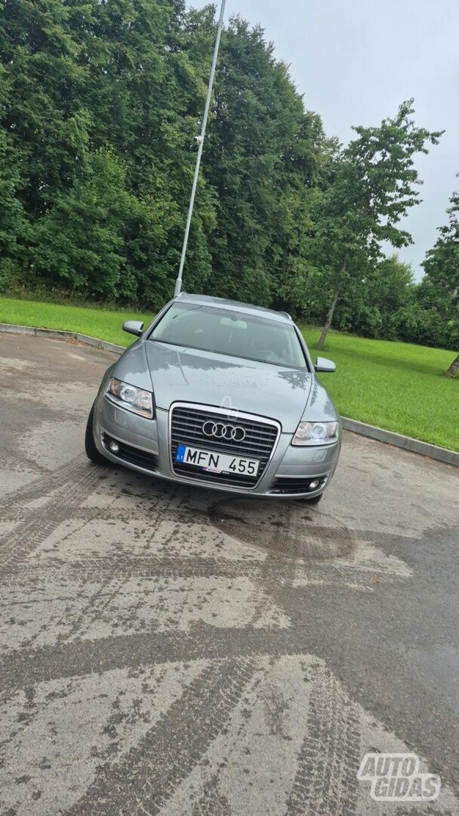 Grey Audi A6 2006 in Klaipeda, with an engine capacity of 2.00 L and mileage of 430 thousand km for 2050 €, photo 1 on AUTOMOTO.COM.LV