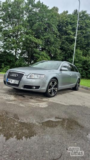 Grey Audi A6 2006 in Klaipeda, with an engine capacity of 2.00 L and mileage of 430 thousand km for 2050 €, photo 4 on AUTOMOTO.COM.LV