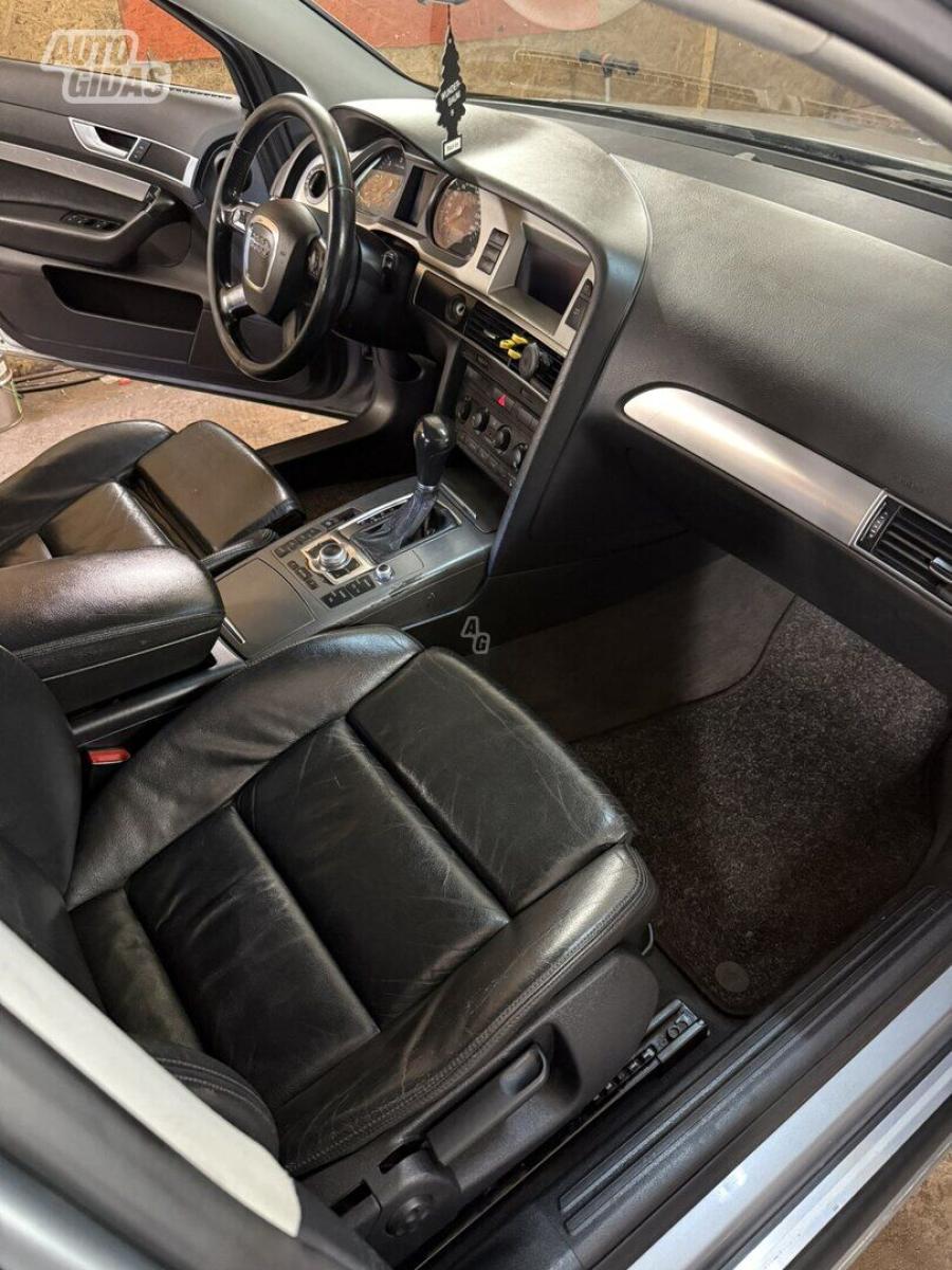 Grey Audi A6 2006 in Klaipeda, with an engine capacity of 2.00 L and mileage of 430 thousand km for 2050 €, photo 12 on AUTOMOTO.COM.LV