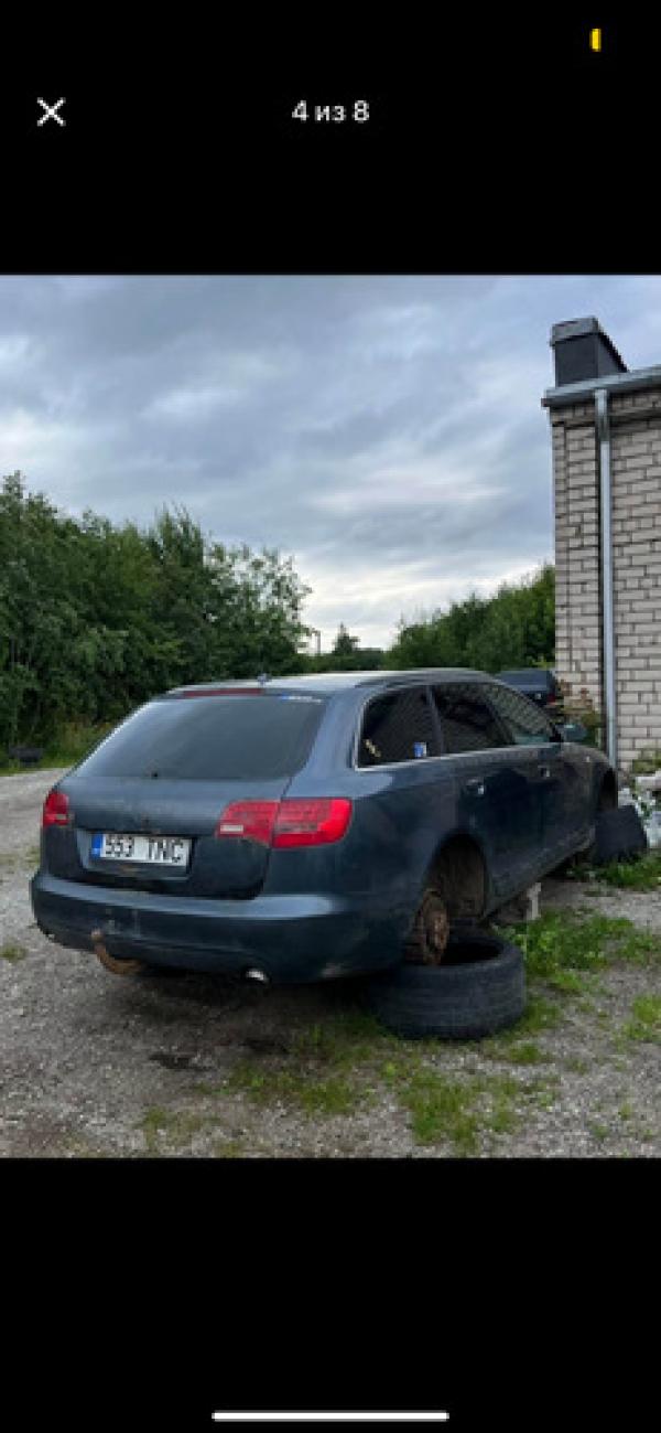 Серый Ауди А6 2006 в Силламяэ, объемом двигателя 2.70 л и пробегом 397 тыс. км за 850 €, фото 5 на AUTOMOTO.COM.LV