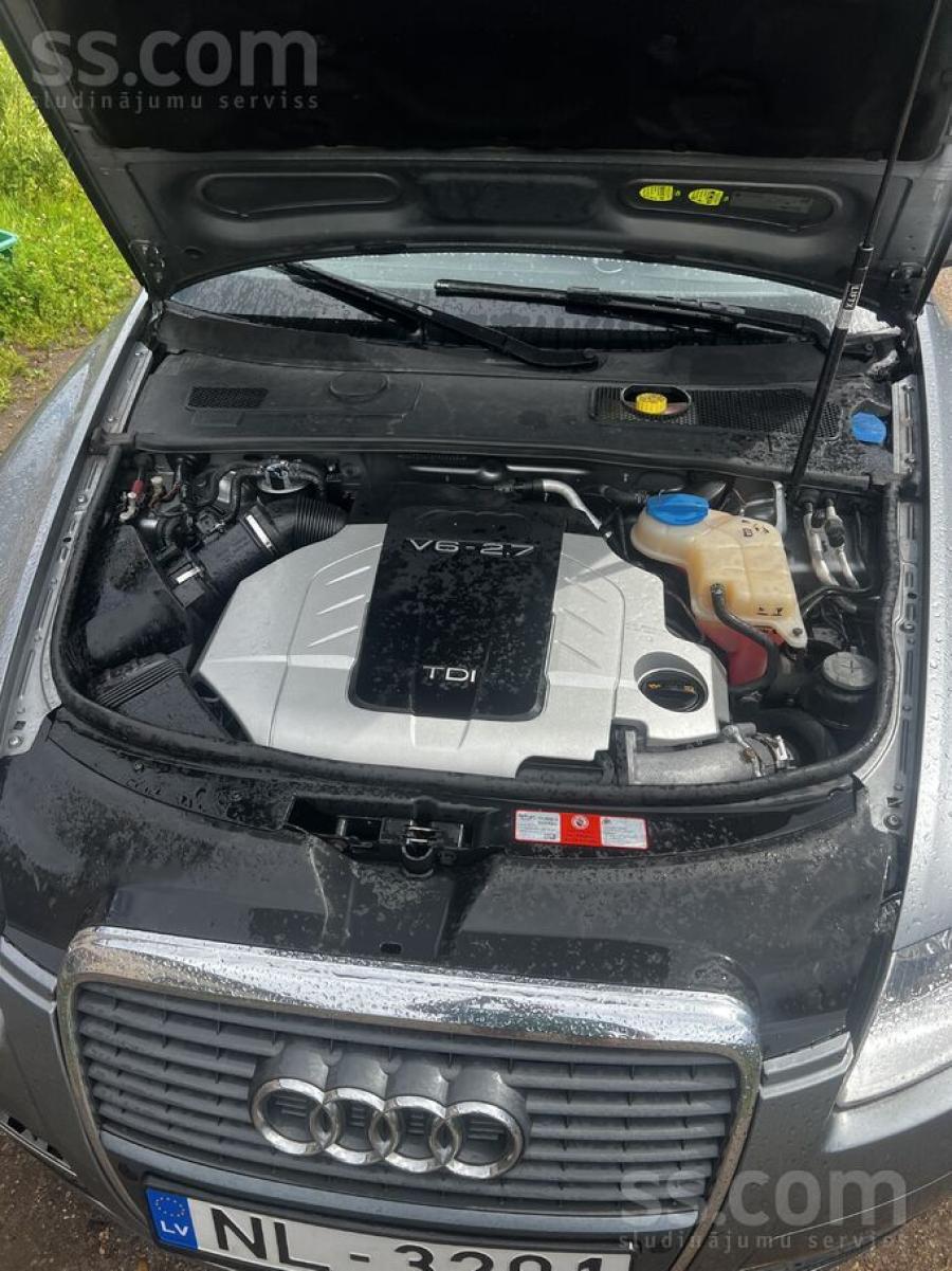 Pelēks Audi A6 2006 Rēzekne, ar dzinēja tilpumu 2.70 L un nobraukumu 260 tūkst. km par 2990 €, foto 3 vietnē AUTOMOTO.COM.LV