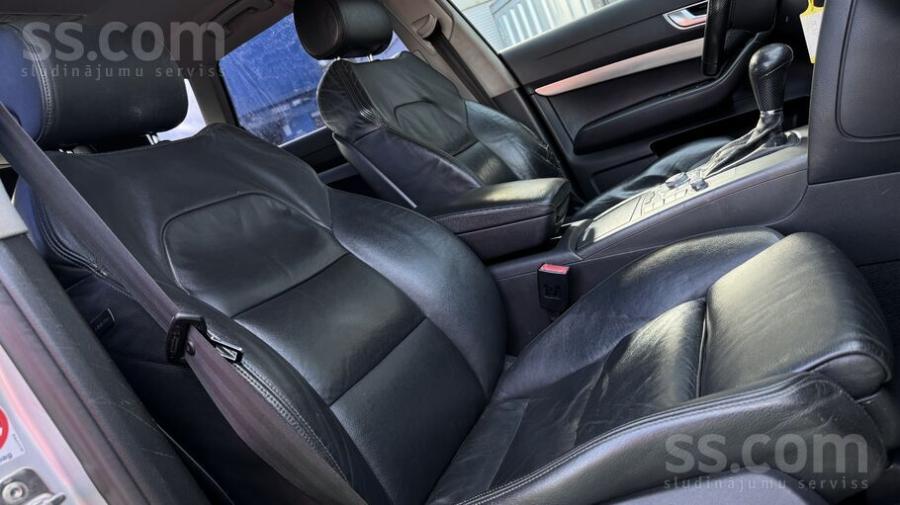 Grey Audi A6 2006 in Riga, with an engine capacity of 3.00 L and mileage of 326 thousand km for 2450 €, photo 10 on AUTOMOTO.COM.LV