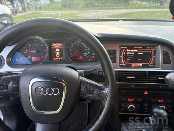 Pelēks Audi A6 2006 Jēkabpils, ar dzinēja tilpumu 3.00 L un nobraukumu 467 tūkst. km par 2499 €, foto 7 vietnē AUTOMOTO.COM.LV