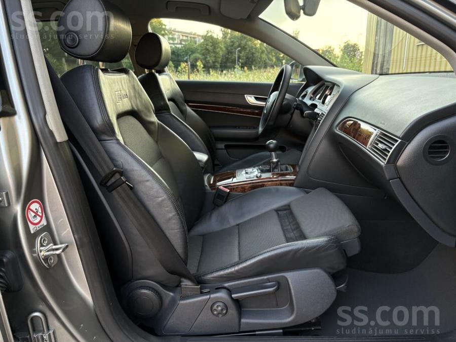 Pelēks Audi A6 2006 Tukums, ar dzinēja tilpumu 2.70 L un nobraukumu 381 tūkst. km par 2600 €, foto 19 vietnē AUTOMOTO.COM.LV