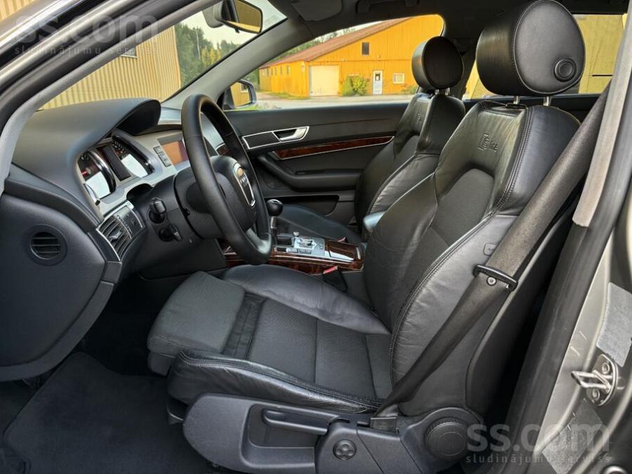 Pelēks Audi A6 2006 Tukums, ar dzinēja tilpumu 2.70 L un nobraukumu 381 tūkst. km par 2600 €, foto 20 vietnē AUTOMOTO.COM.LV