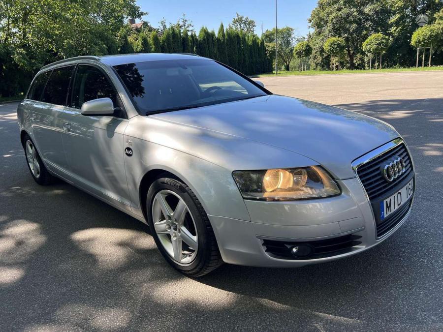 Grey Audi A6 2006 in Taurage, with an engine capacity of 1.97 L and mileage of 277 thousand km for 3250 €, photo 4 on AUTOMOTO.COM.LV