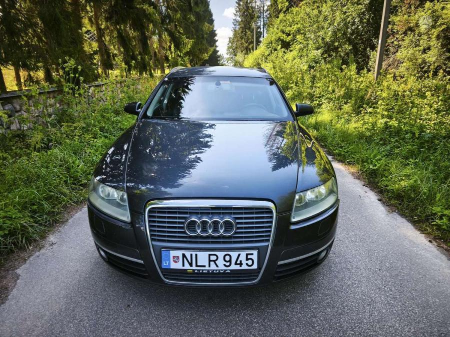 Grey Audi A6 2006 in Telschi, with an engine capacity of 1.96 L and mileage of 309 thousand km for 1950 €, photo 6 on AUTOMOTO.COM.LV