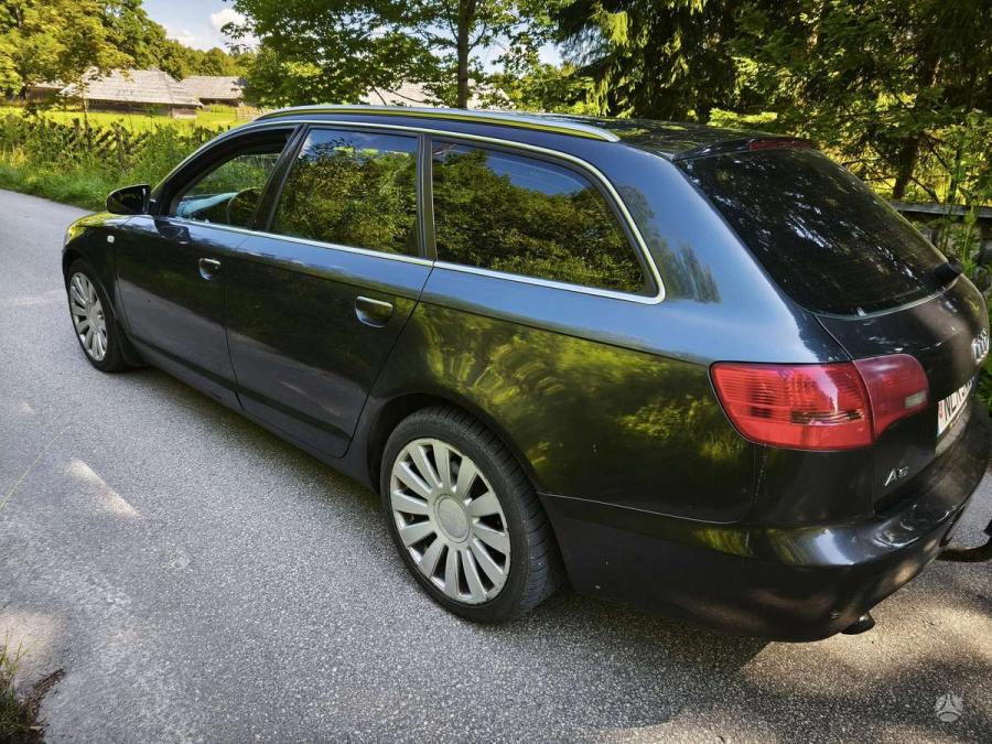 Grey Audi A6 2006 in Telschi, with an engine capacity of 1.96 L and mileage of 309 thousand km for 1950 €, photo 8 on AUTOMOTO.COM.LV
