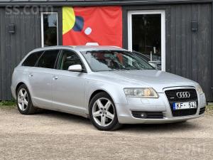 Grey Audi A6 2006 in Riga, with an engine capacity of 3.00 L and mileage of 321 thousand km for 1850 €, photo  on AUTOMOTO.COM.LV