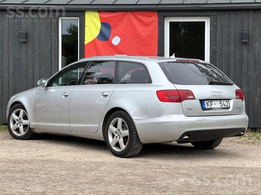 Grey Audi A6 2006 in Riga, with an engine capacity of 3.00 L and mileage of 321 thousand km for 1850 €, photo 4 on AUTOMOTO.COM.LV