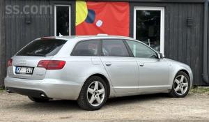 Grey Audi A6 2006 in Riga, with an engine capacity of 3.00 L and mileage of 321 thousand km for 1850 €, photo 5 on AUTOMOTO.COM.LV