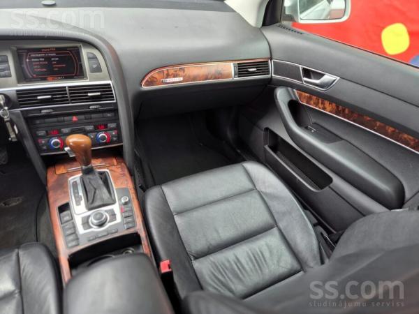 Pelēks Audi A6 2006 Rīga, ar dzinēja tilpumu 3.00 L un nobraukumu 321 tūkst. km par 1850 €, foto 6 vietnē AUTOMOTO.COM.LV