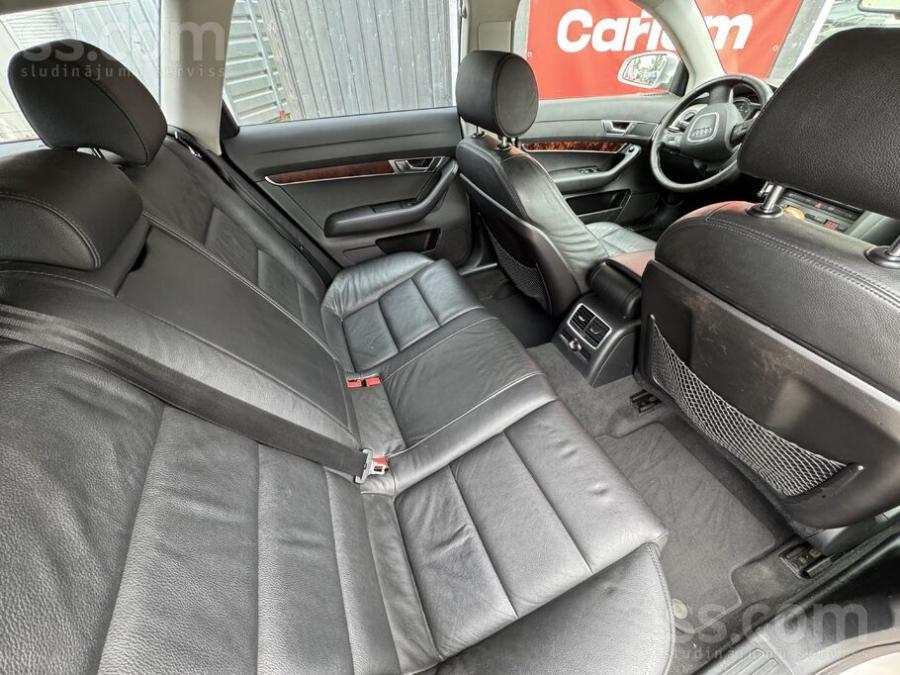 Grey Audi A6 2006 in Riga, with an engine capacity of 3.00 L and mileage of 321 thousand km for 1850 €, photo 11 on AUTOMOTO.COM.LV